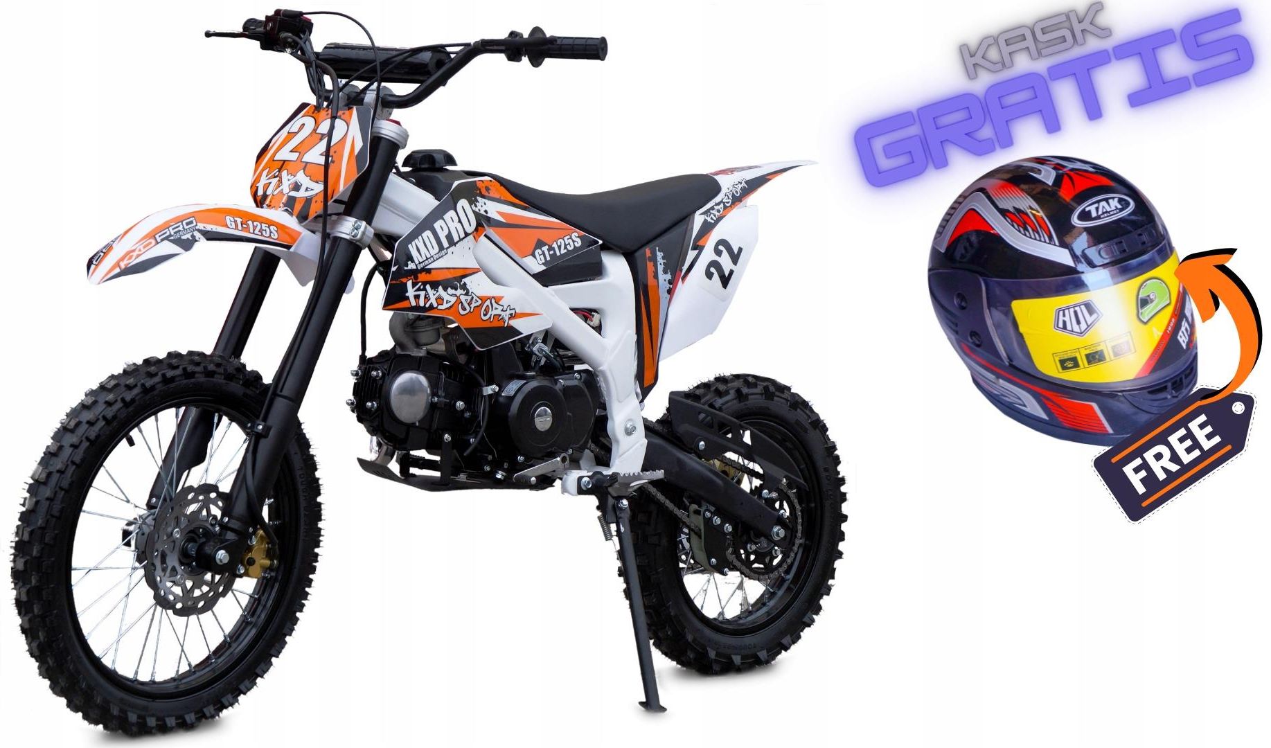 Cross KXD PRO 125 EL Koła 17/14' Manual DUŻY (612) - Opinie i ceny na ...