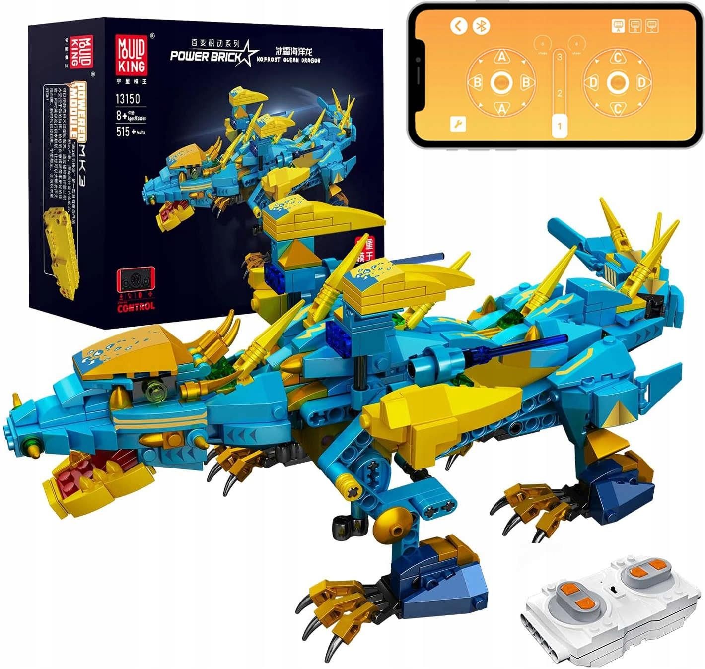 Mould King Robot Smok Zdalnie Sterowany Klocki Konstrukcyjne - ceny i ...