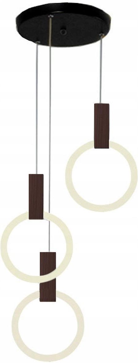 Maxxllc Lampa Sufit Ring Plafon Żyrandol Led Koła (20243Bk3Xkoło ...