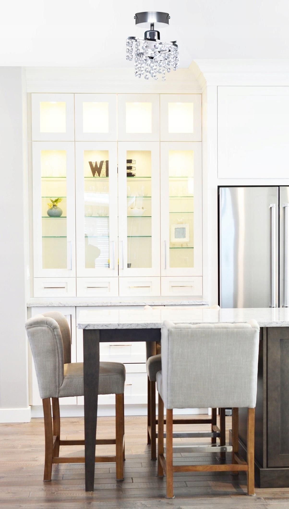 Tadex Lampa Wisząca Sufitowa Plafon Żyrandol Kryształowa (Pz10023 ...