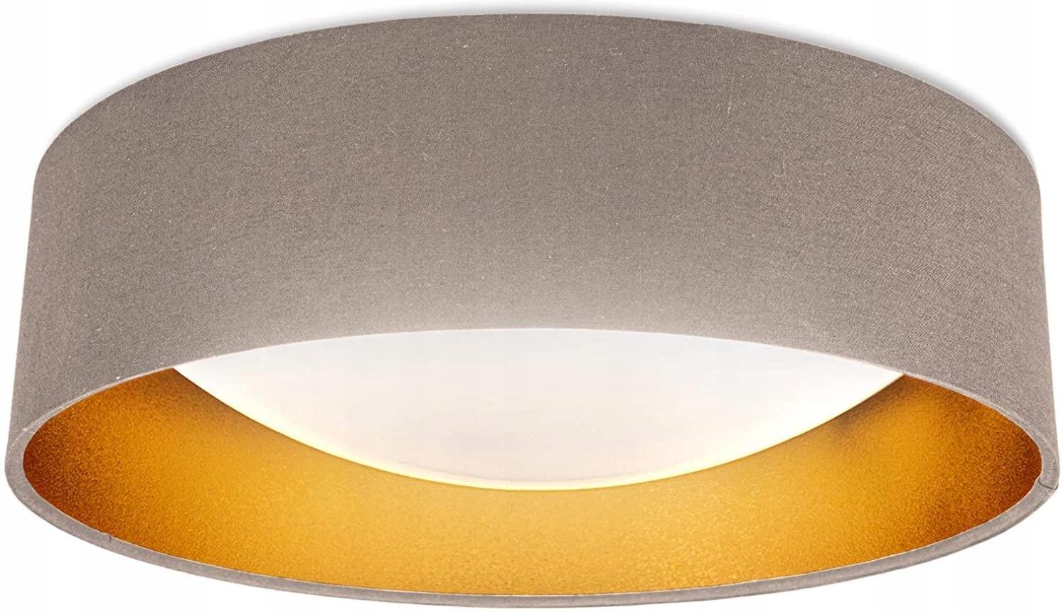 Ns-Lighting Plafon Led 18W Taupe Neutralny Sypialnia (1449) - Opinie i ...
