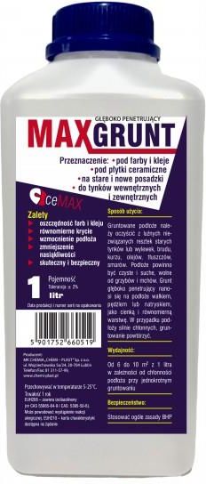 Cemax Grunt Głęboko Penetrujący Polimerowo-Akrylowy 1l - Opinie i ceny ...