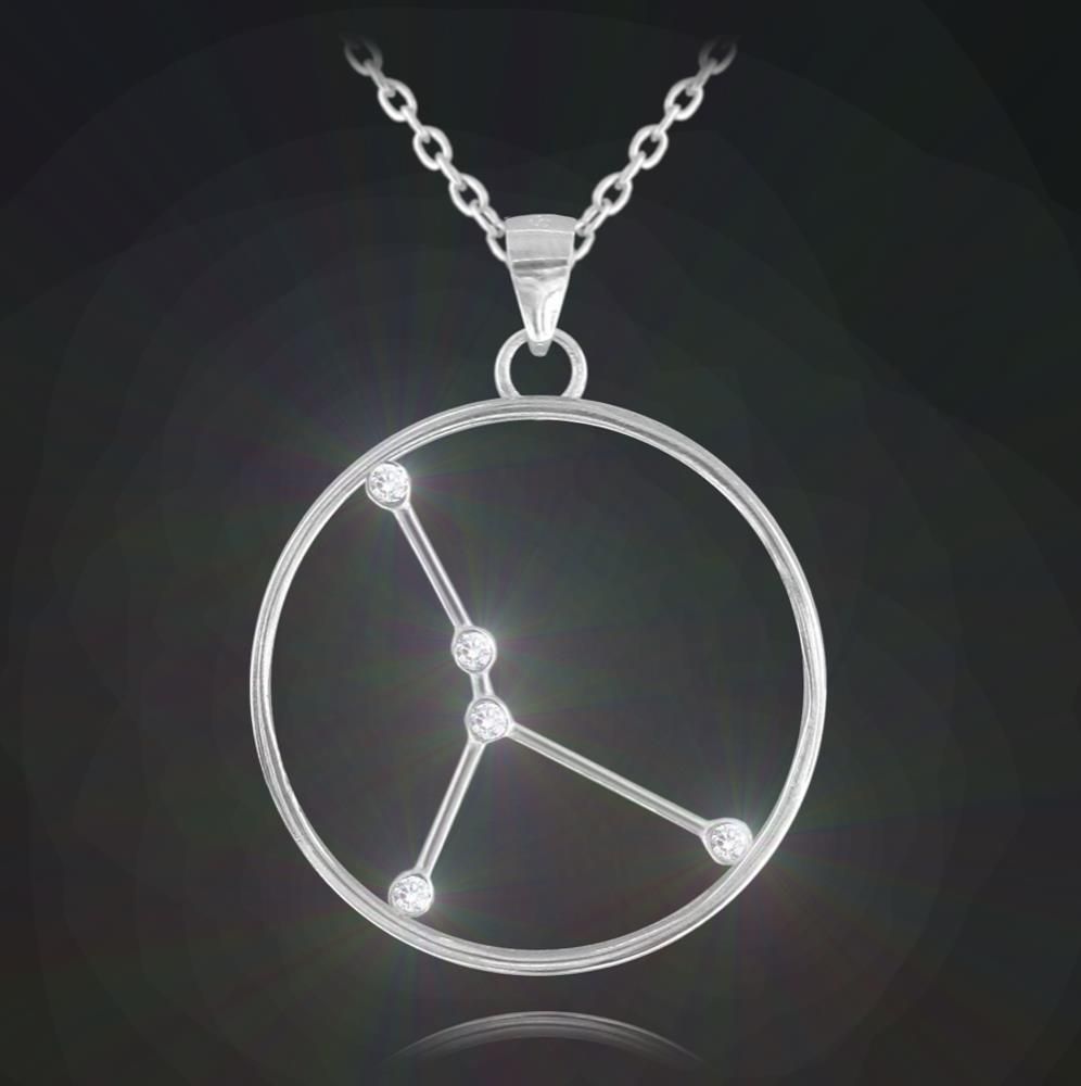 MINET Srebrny naszyjnik Stars Zodiac RAK Czech Crystal - Ceny i opinie ...