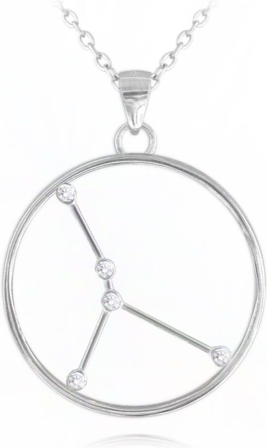 MINET Srebrny naszyjnik Stars Zodiac RAK Czech Crystal - Ceny i opinie ...