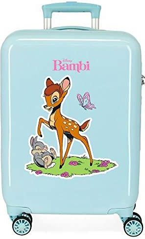Disney Bambi walizka kabinowa niebieska 38 x 55 x 20 cm sztywne ABS ...