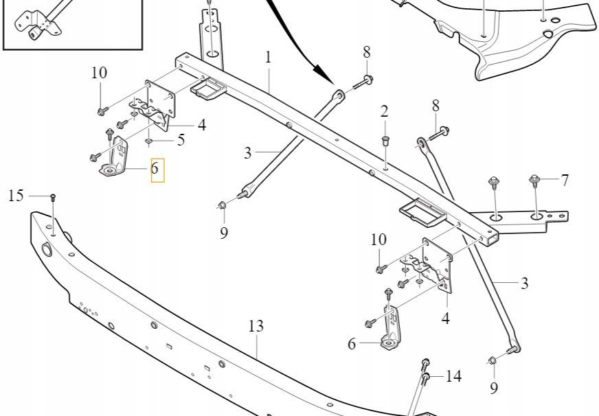 Volvo Iii Prawy Wspornik Belki Wzmocni 31651846 - Opinie i ceny na Ceneo.pl