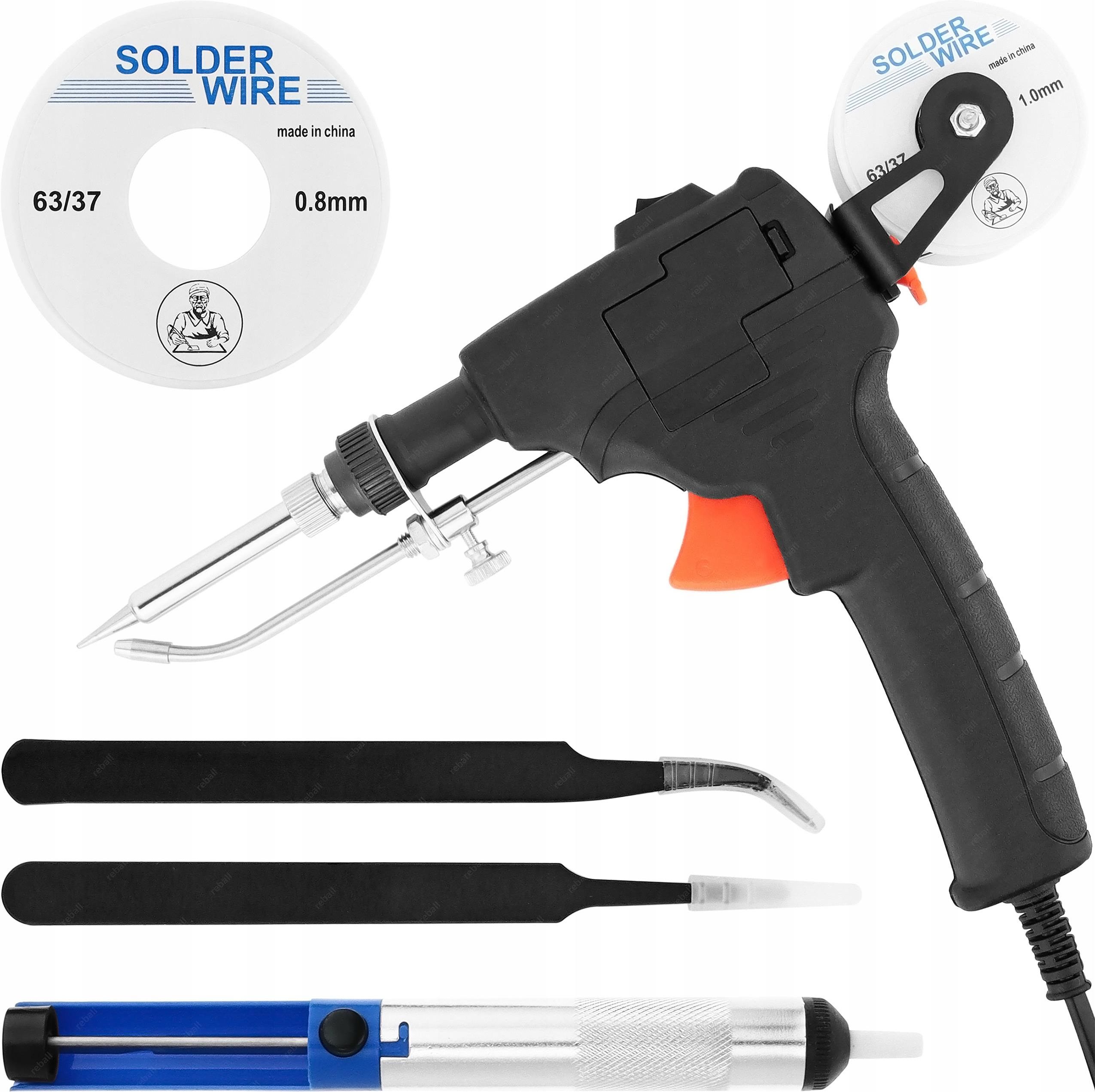 Lutownica Reball Zestaw Lutownica Precyzyjna 60W Z Podajnikiem Cyny ...