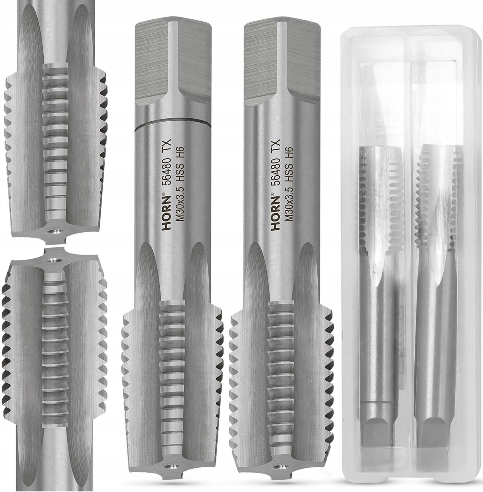 Horn Gwintownik M30 Ręczny M30X3.5Mm 2 Szt Din-352/2P 56480 - Opinie i ceny na Ceneo.pl