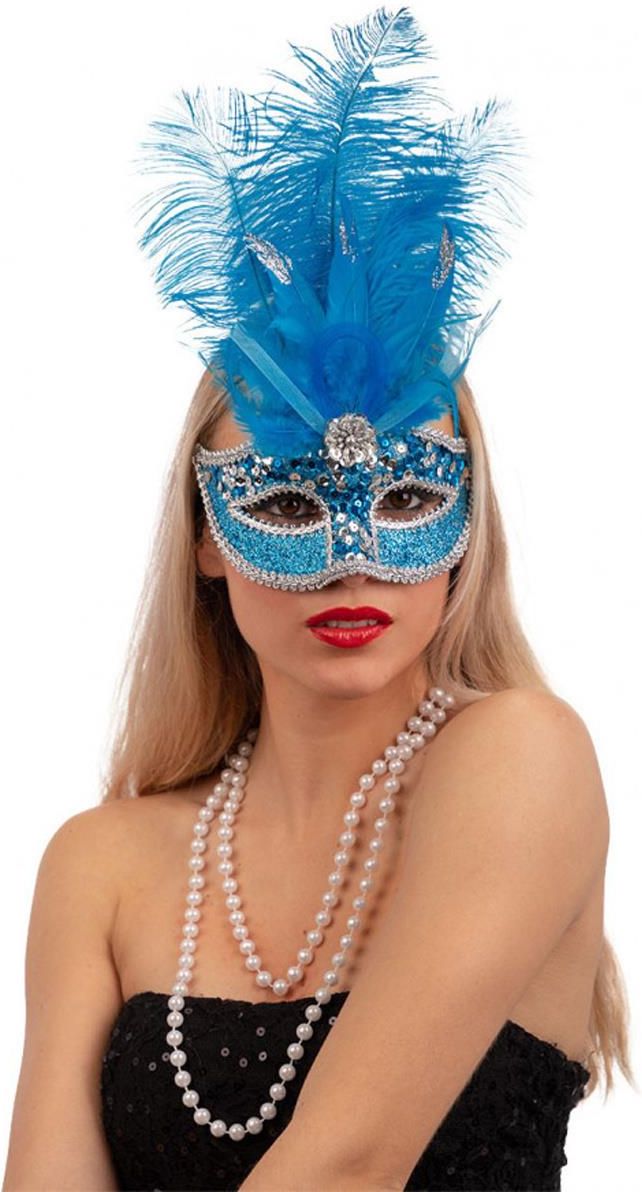 Carnival Maska Karnawałowa Turkusowa 68683 - Ceny i opinie - Ceneo.pl