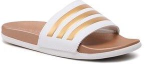 Klapki adidas - adilette Comfort H03618 Wht/Gold/Wht - Ceny i opinie ...