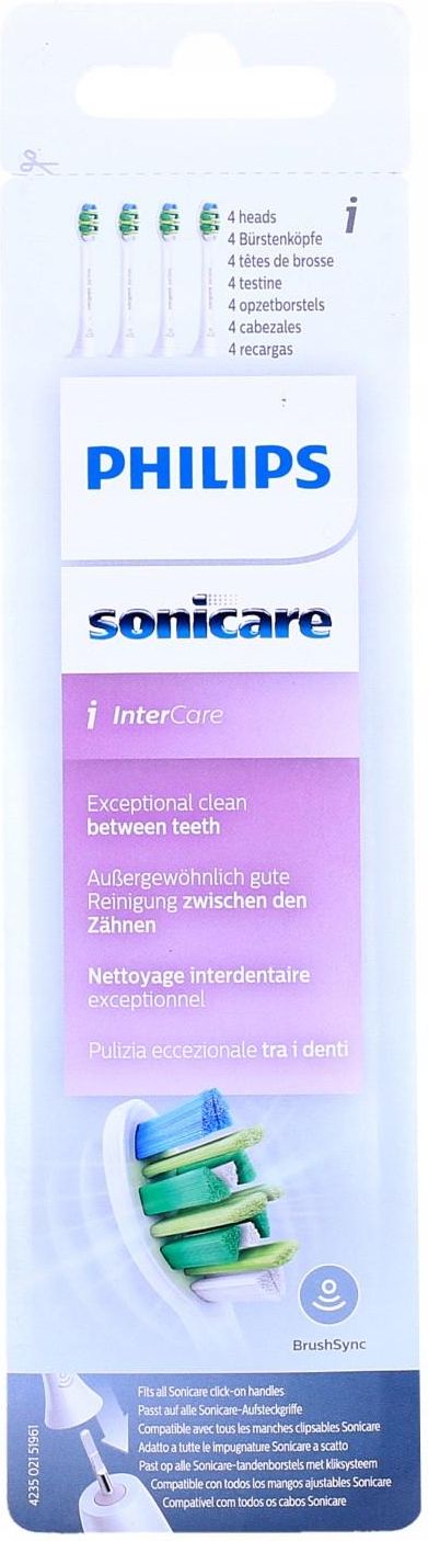 Końcówka PHILIPS Sonicare InterCare 4 szt. HX9004/07 - Opinie i ceny na ...