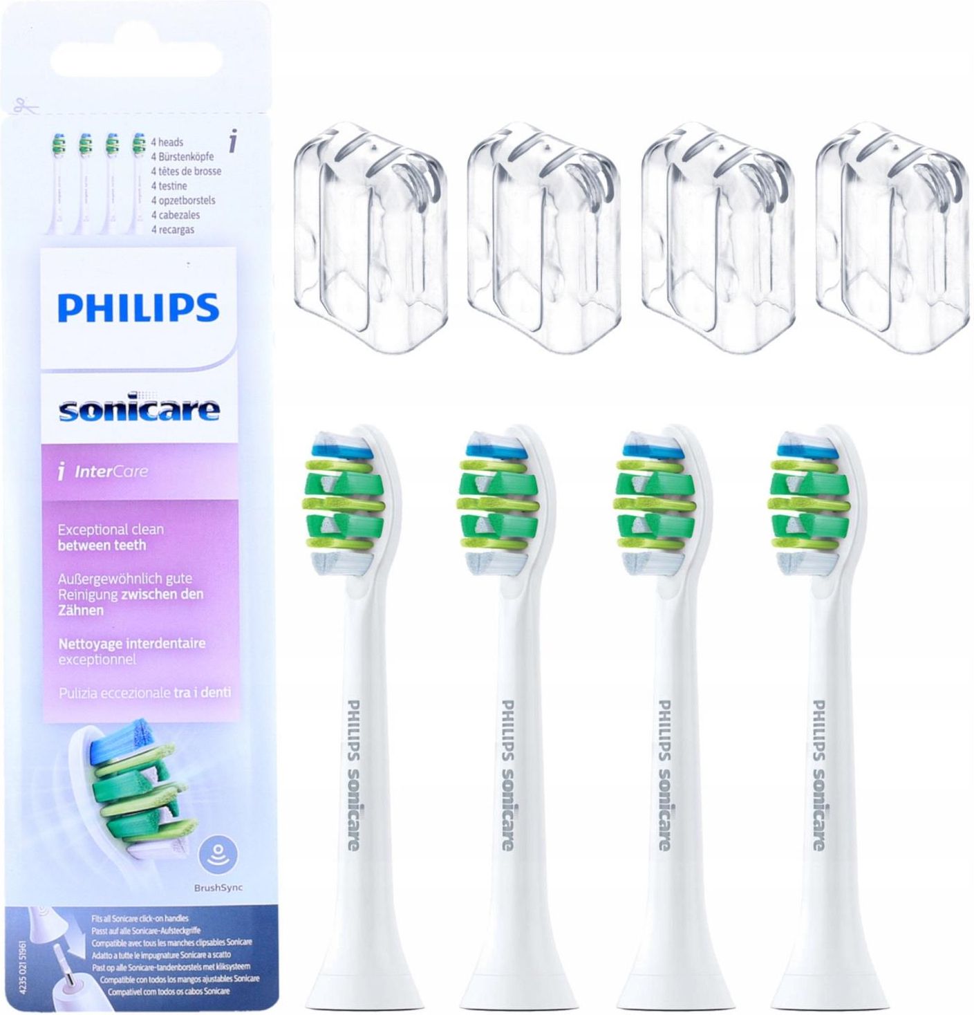 Końcówka PHILIPS Sonicare InterCare 4 szt. HX9004/07 - Opinie i ceny na ...