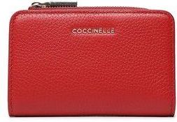 Duży Portfel Damski Coccinelle - MW5 Metallic Soft E2 MW5 11 C1 01 Ruby ...