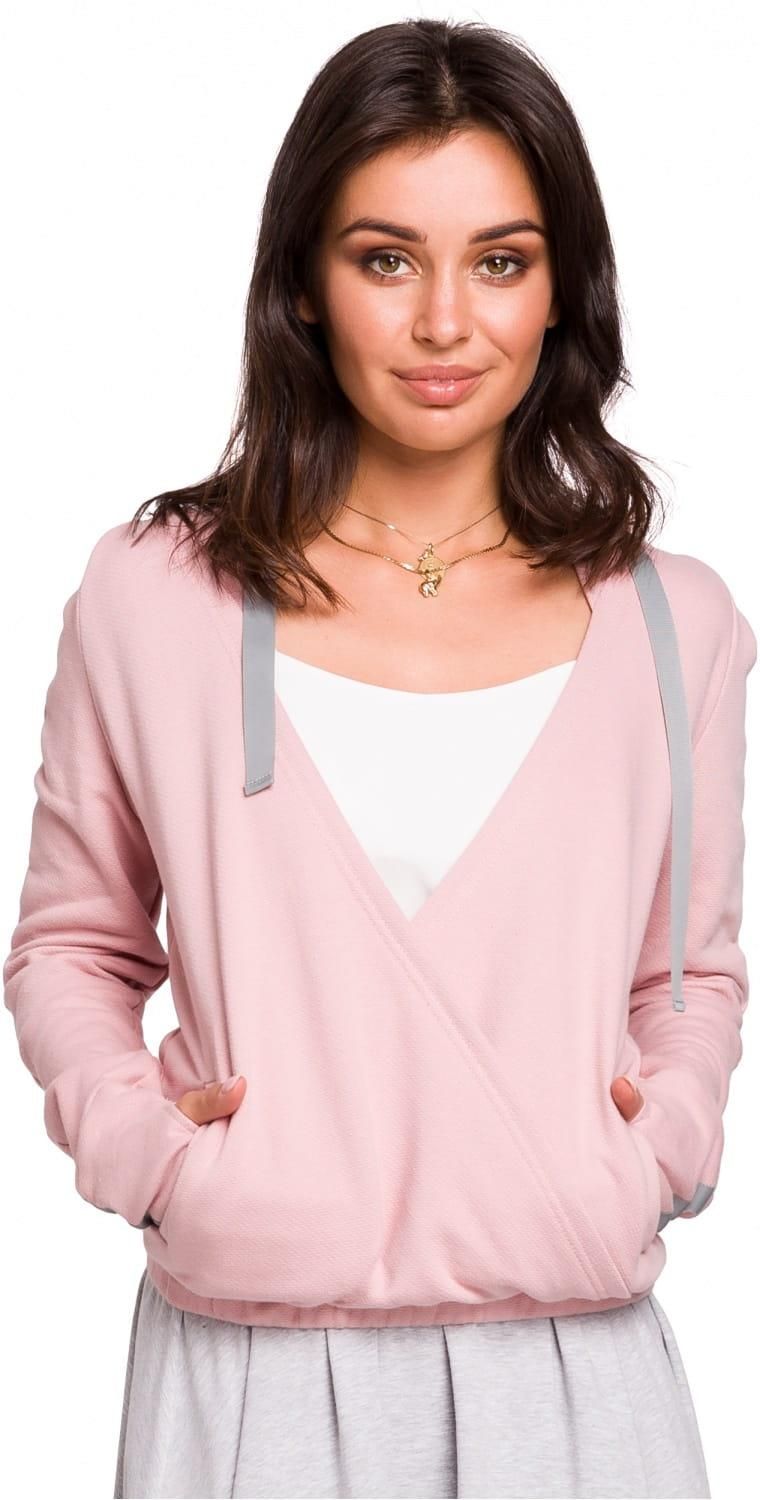 Bluza Damska Model B127 Powder Pink - BeWear - Ceny i opinie - Ceneo.pl