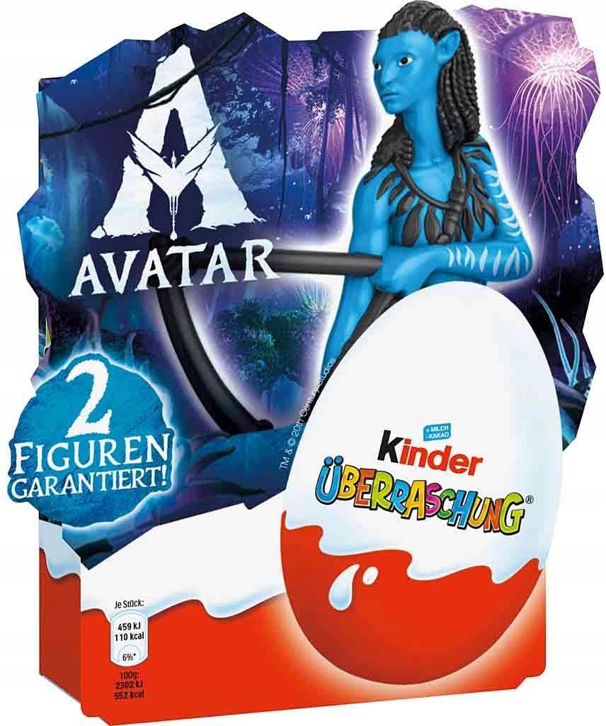 Kinder Jajko Niespodzianka Avatar 4 Pak 80g - Ceny i opinie - Ceneo.pl