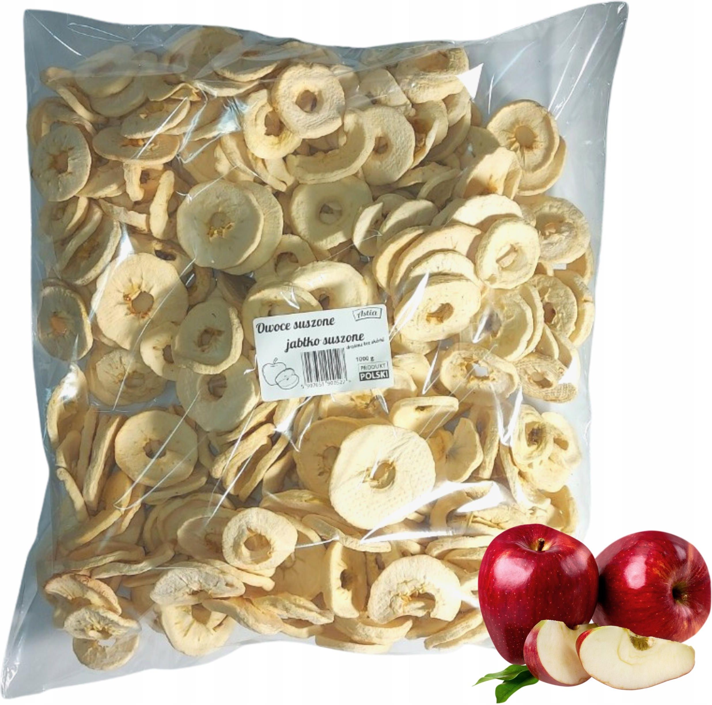 Astia Suszone Jabłka Polskie Jablka Bez Skórki 1kg - Ceny i opinie ...