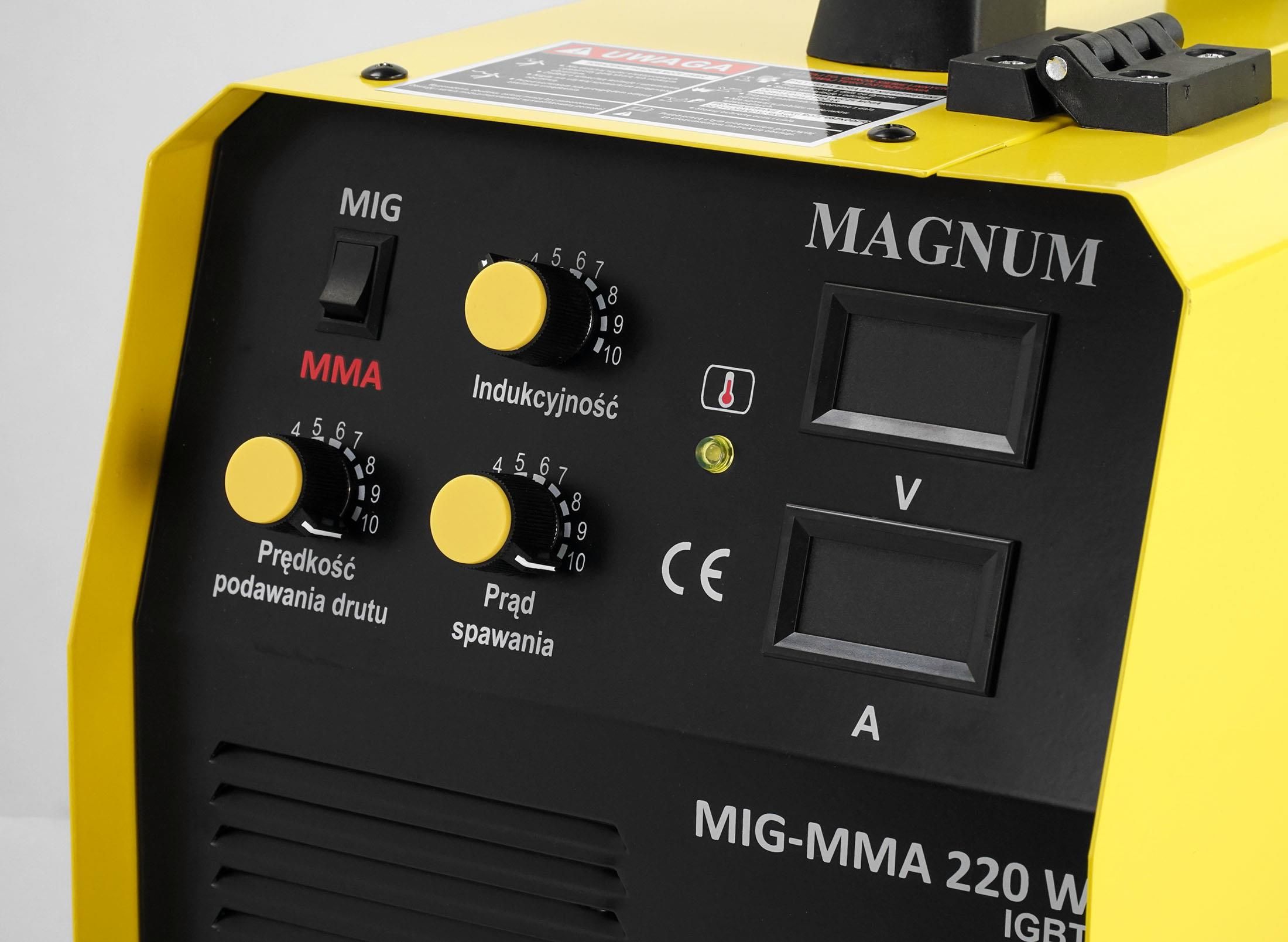 Spawarka Magnum Spawarka Migomat Mig 220 WMma Zestaw Mag - Opinie i ...