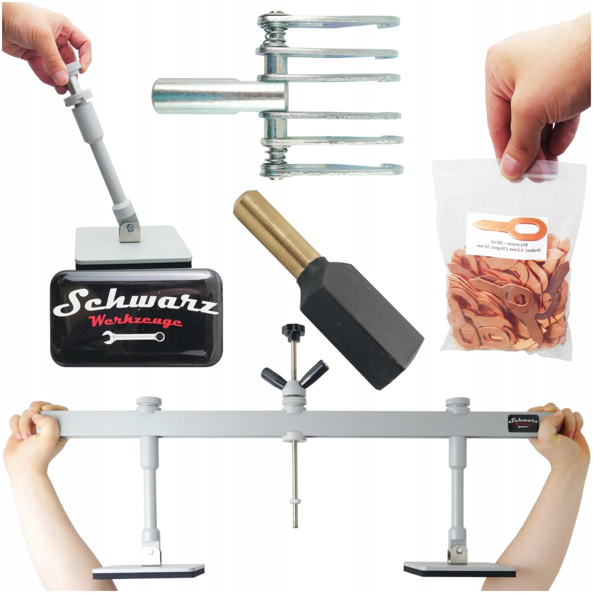 Zgrzewarka Schwarz Werkzeuge Puller Maxi Blacharski Spotter Quick 850Mm ...