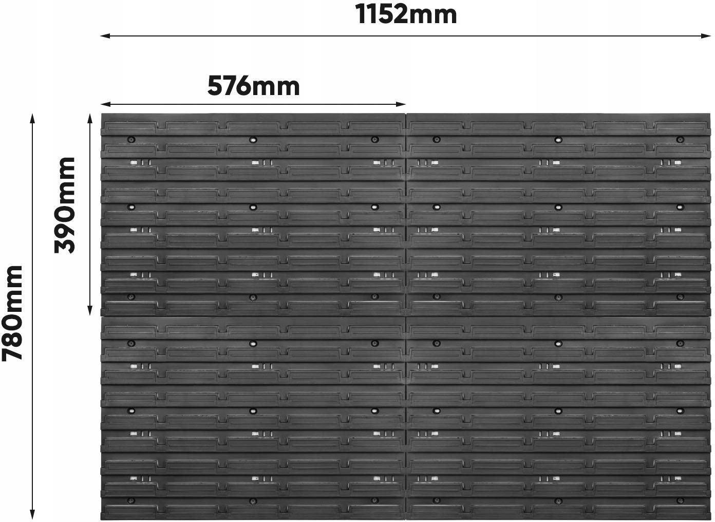 Pafen Tablica Narzędziowa Z Kolorowymi Kuwetami MIX74 - Opinie i ceny ...