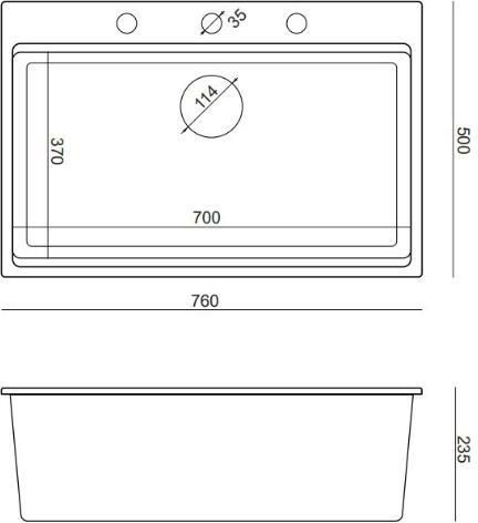 Zlewozmywak Quadron Marc Workstation Czarny Nakrapiany/Miedziany ...