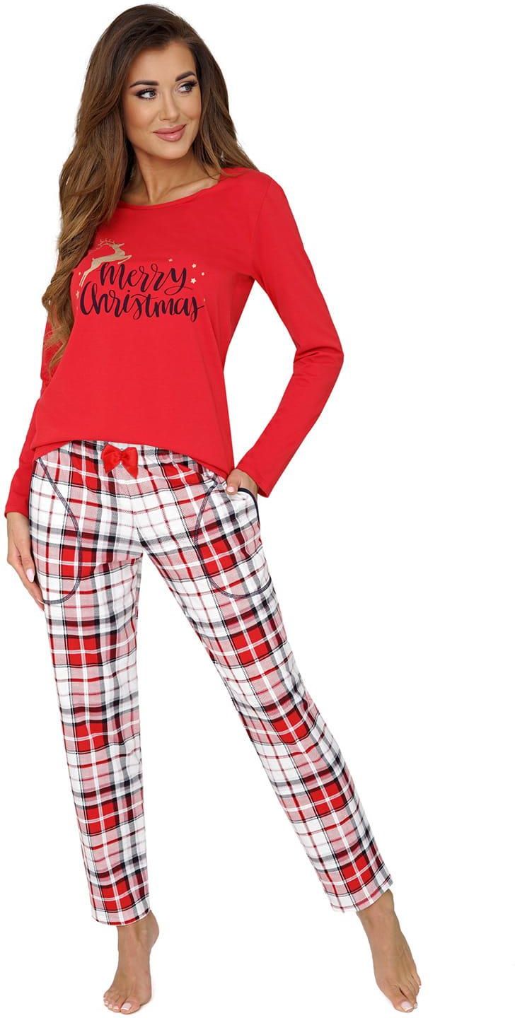 Piżama Damska Model Merry Red - Donna - Ceny i opinie - Ceneo.pl