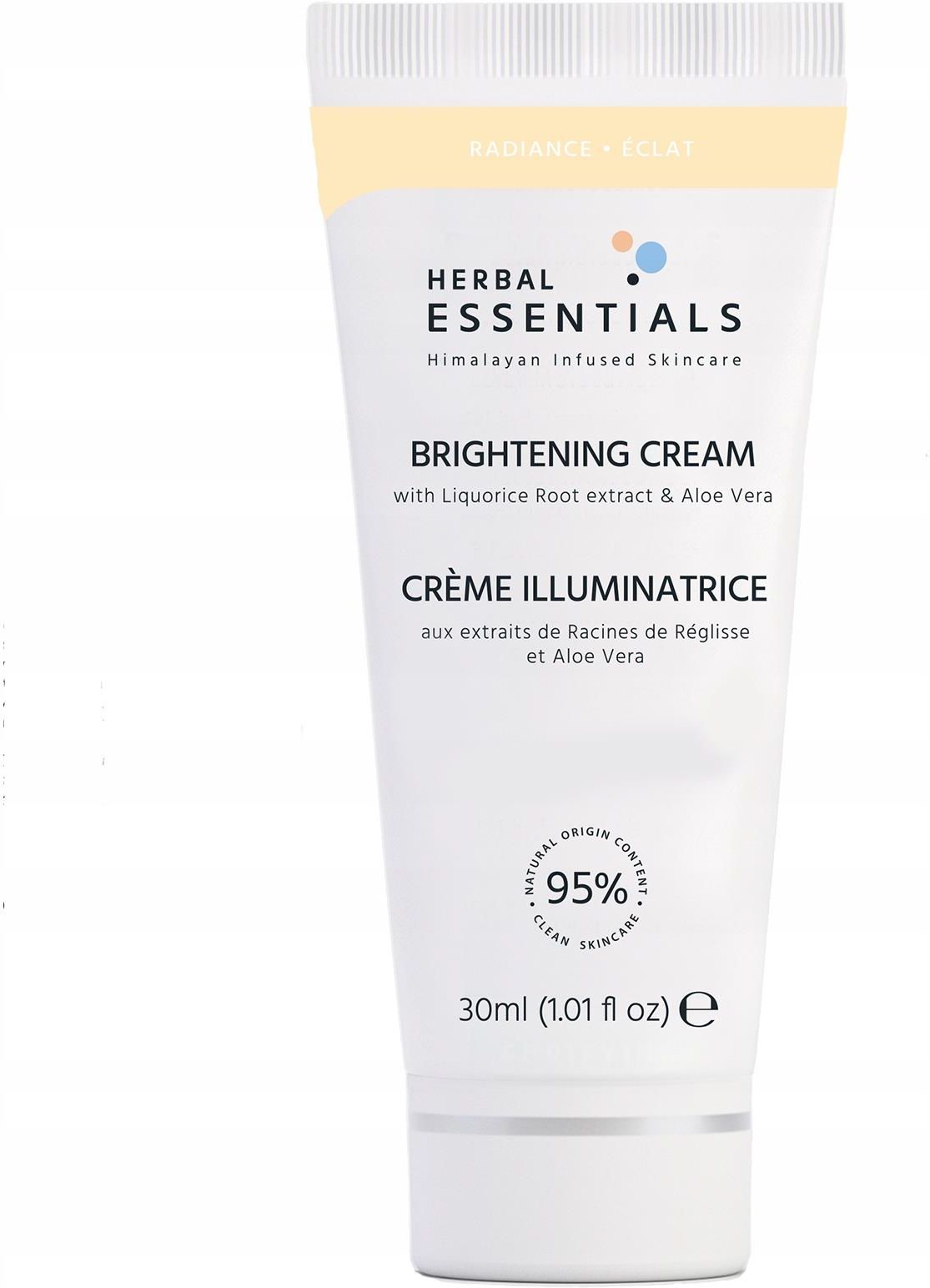 Krem do twarzy Krem Rozjaśniający Herbal Essentials 30 Ml - Opinie i ...