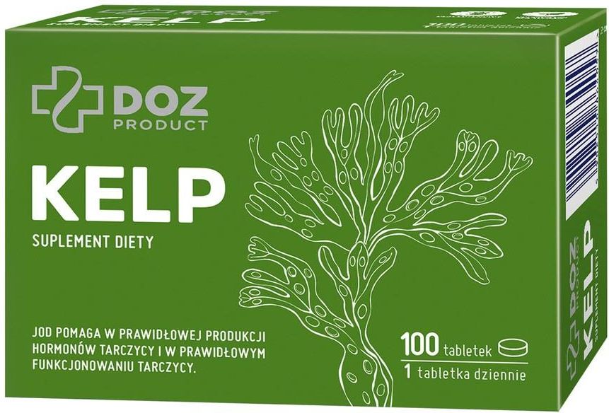 Doz Product Kelp Tabletki 100szt. - Opinie i ceny na Ceneo.pl