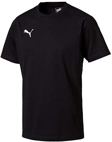 PUMA Męska koszulka LIGA Casuals Tee czarny Puma Black-puma White S ...