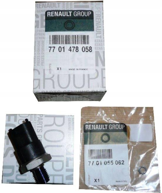 Renault Oe Czujnik Ciśnienia Paliwa Trafic 1.9Dci 7701478058 - Opinie i ...