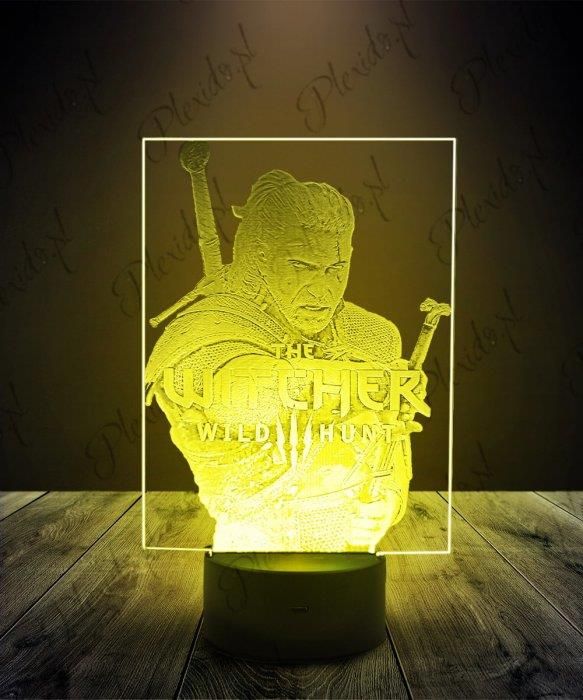 Lampka LED 3D Plexido Geralt z Rivii - Ceny i opinie - Ceneo.pl Lampka LED 3D Plexido Geralt z Rivii - Ceny i opinie - Ceneo.pl