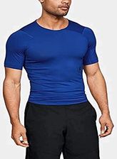 Under Armour męska koszulka kompresyjna Rush top z krótkim rękawem ...