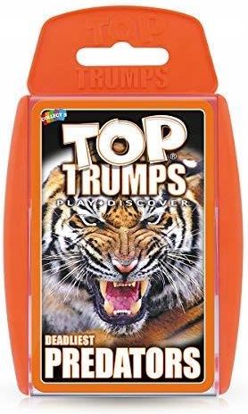 Winning Moves Top Trumps Deadliest Predators (wersja angielska) - Ceny ...