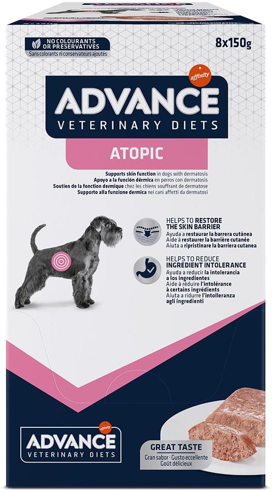 Karma Advance Veterinary Diets Dog Atopic 16X150G - Ceny i opinie ...