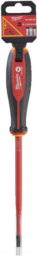 Śrubokręt WKRĘTAK IZOLOWANY VDE MILWAUKEE SL 6,5 x 150 mm 4932478717 - Opinie i ceny na Ceneo.pl