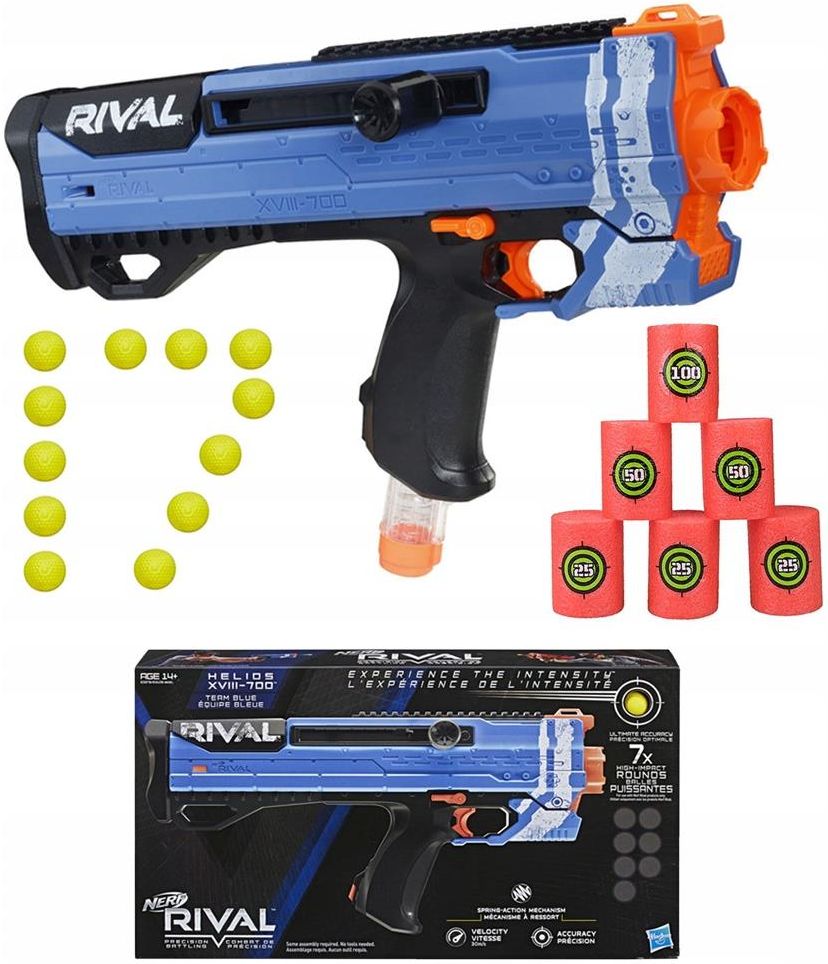 Nerf Rival Helios Niebieski E3379 Dodatki - Ceny i opinie - Ceneo.pl