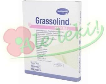 HARTMANN GRASSOLIND neutral-komp.jał. 5x5cm x10 - Opinie i ceny na Ceneo.pl