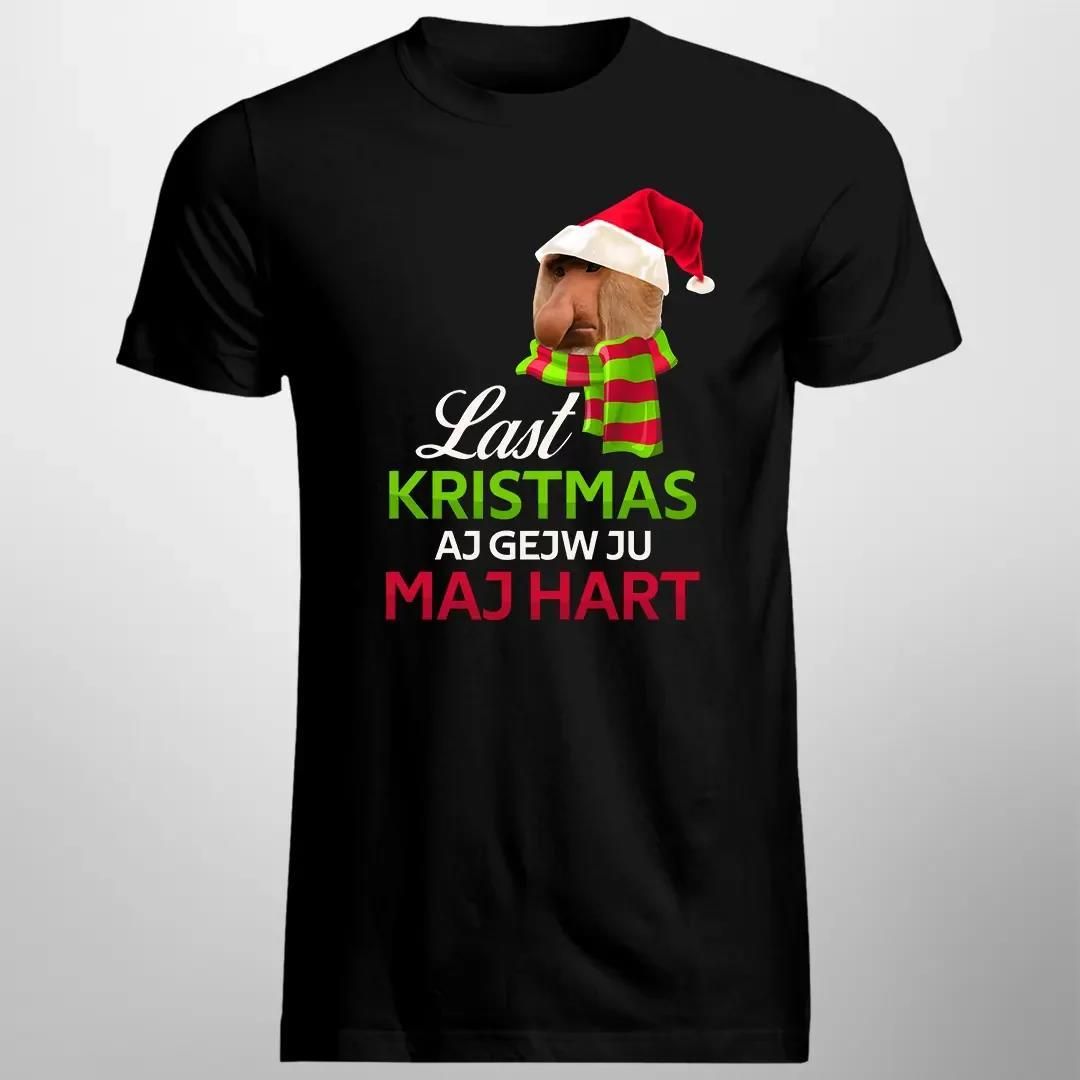 Last kristmas aj gejw ju maj hart - męska koszulka na prezent - Ceny i ...
