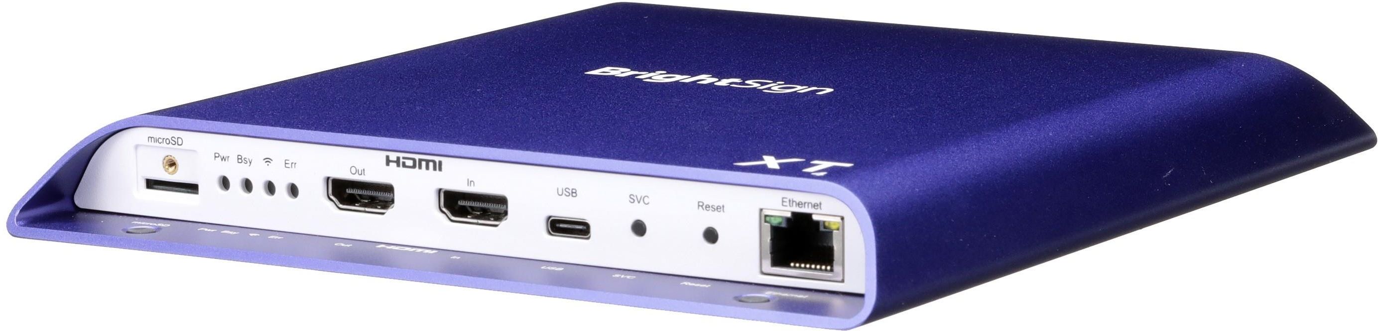 Brightsign Xt1144 Sd Sdhc Sdxc 2048 Gb H.264 H.265 Mkv Mov Mpeg2 Mpeg4 ...