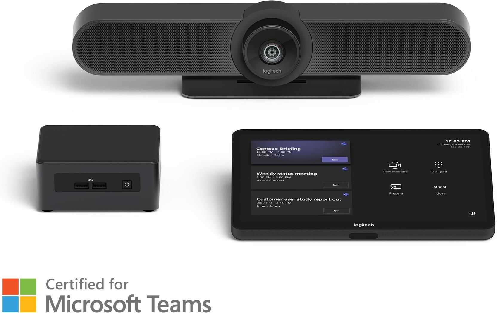 Akcesoria do sprzętu prezentacyjnego Logitech Rozwiązanie Tap Room Solution Dla Microsoft Teams ...