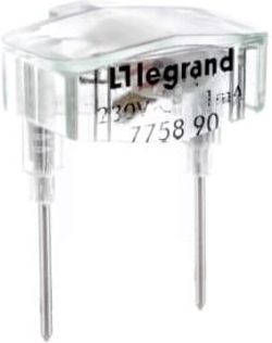 Gniazdo elektryczne Legrand Lampka Zapasowa 230 V 1 Ma Zielony Plexo ...