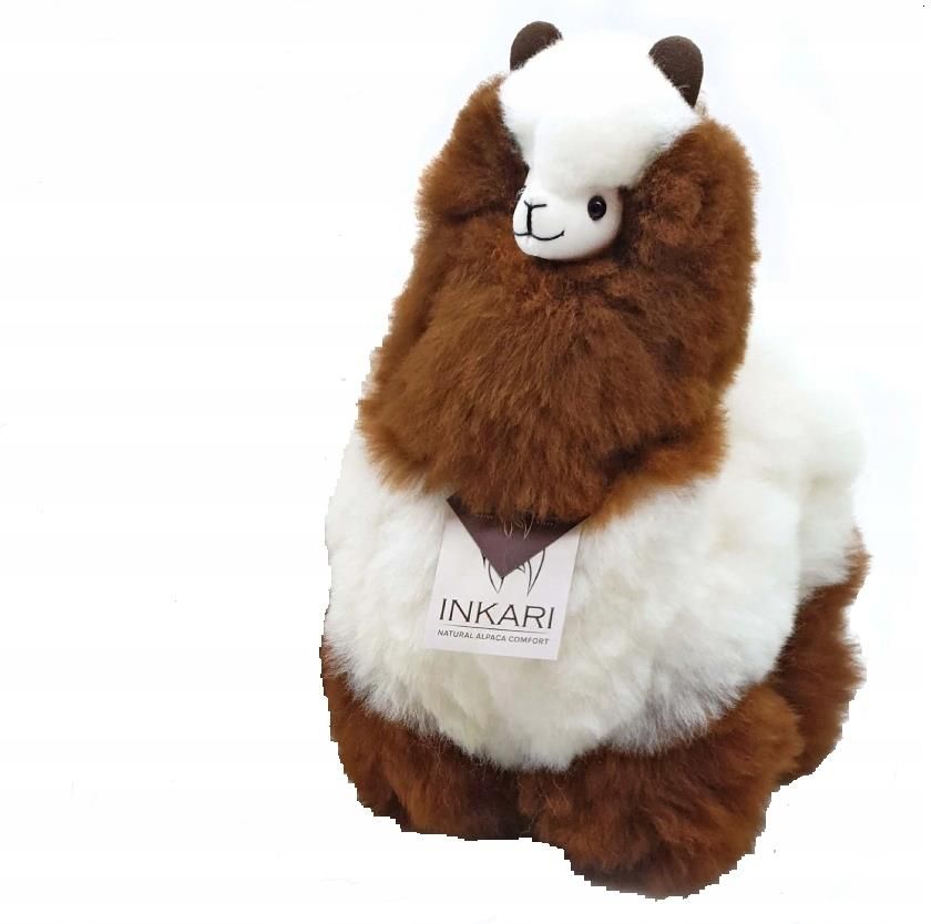 Inkari Alpaka Maskotka Biało/Brązowo - Ceny i opinie - Ceneo.pl