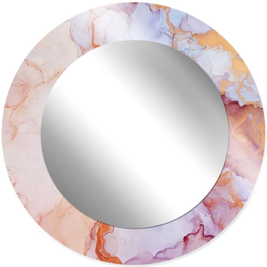 Elior azienkowe Lustro W Ozdobnej Ramie Tutori 7X Fi 80 Cm 26456 23900