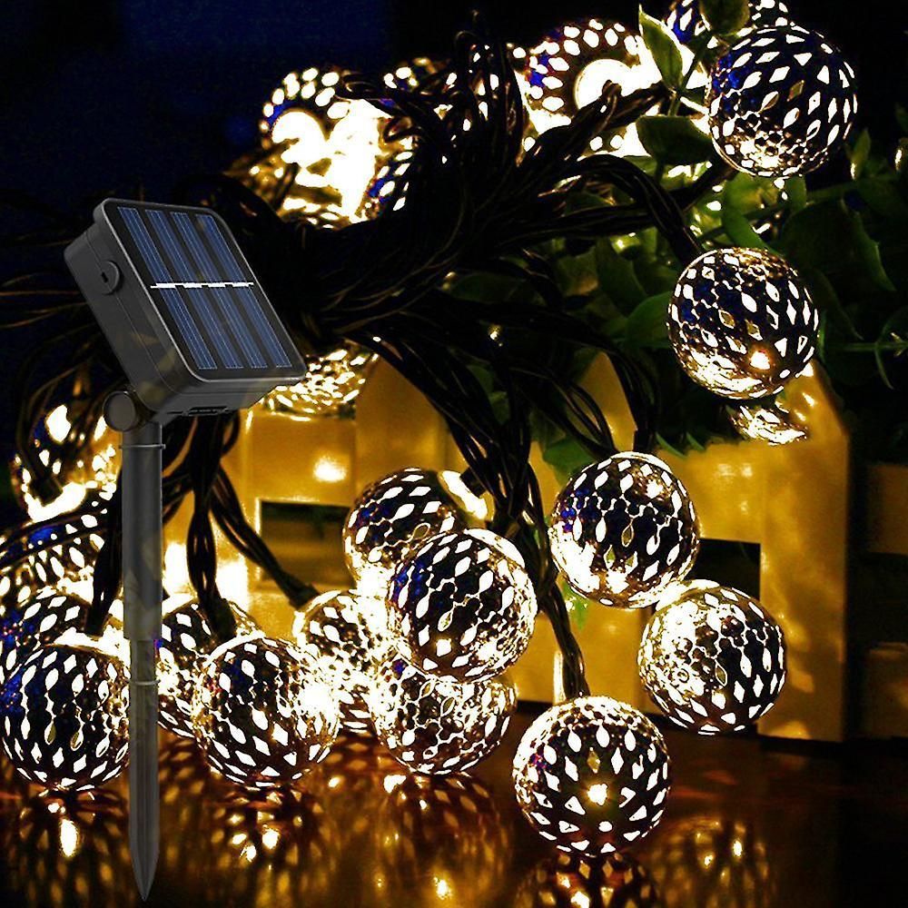 Earth String Lights, 21Ft 30 Ball Led, Star Light 5732Ed88 1786 4834 ...