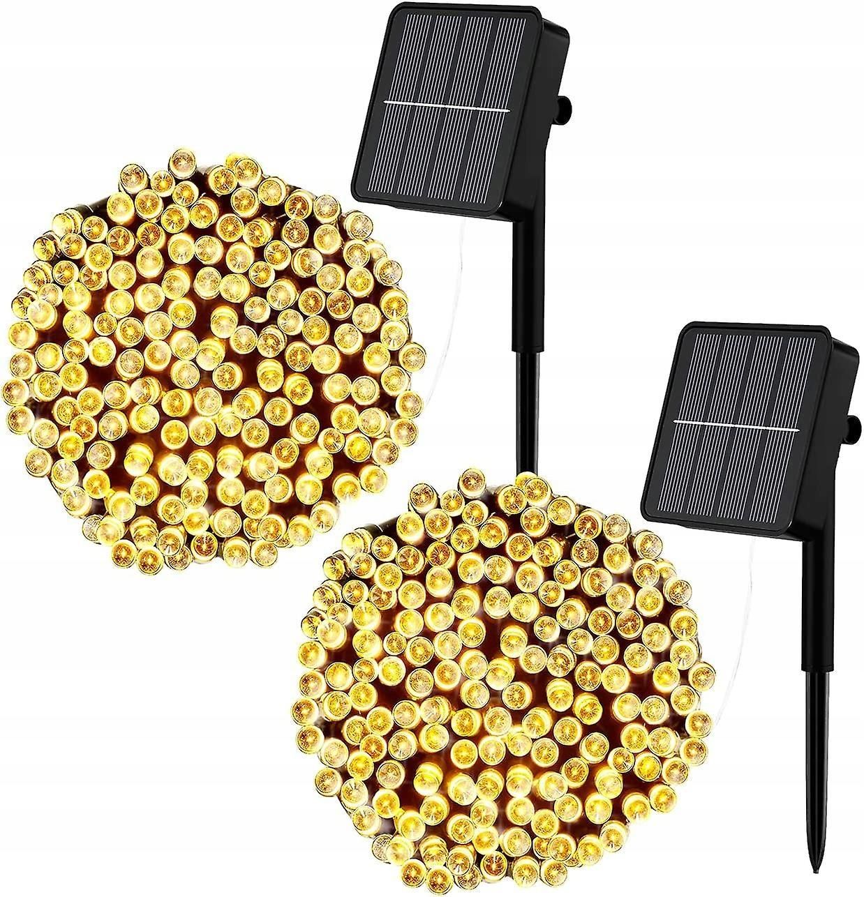 Starlight [2 Pack] Solar String Lights Outdoor, 3E02B480 0E08 46Ab 813A ...