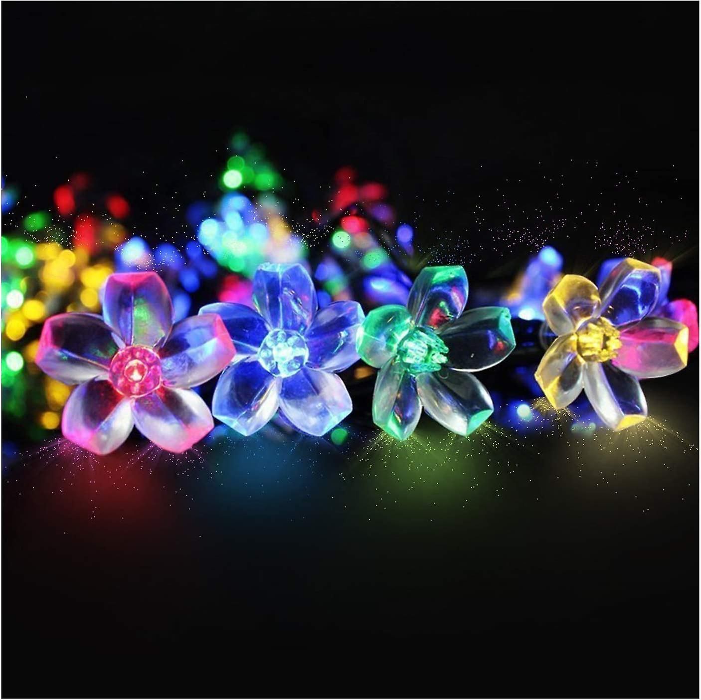 Ctmw Outdoor Solar Garland, 6 5M 50 Led Flower A081854E Eafc 4F89 8F25 ...