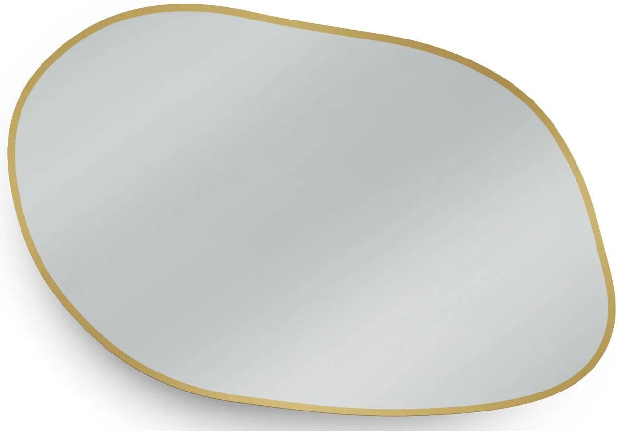 Elior Nieregularne Lustro Z Podświetleniem 50X36 Cm Volvero 6X Złoty ...