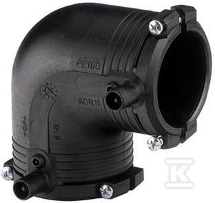 Georg Fischer Kolano Elektrooporowe 90St. Dn40 Pe100, Sdr11, Pn10 Gaz/Pn16 Woda (753101609 ...