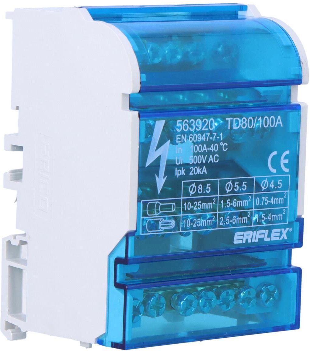Eriflex Blok Dystrybucyjny Czteropolowy Td 80/100A (563920) - Opinie i ...