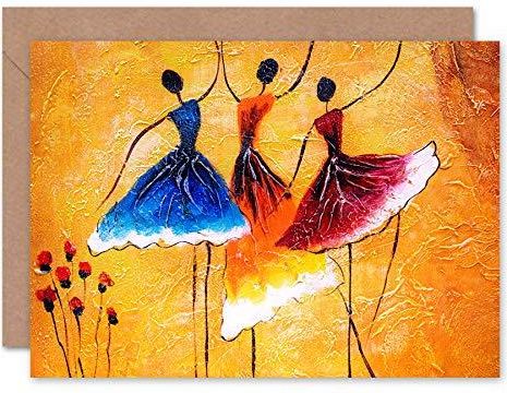 Fine Art Prints Balet Tancerze Obraz Kartka Okolicznościowa Z Kopertą ...