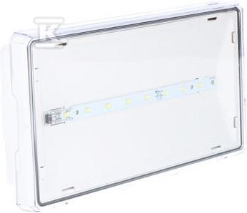 Awex Oprawa Exit S Ip65 Led 1W 3H Dwuzadaniowa Pt Biała (ETS1WC3SAPTWH ...